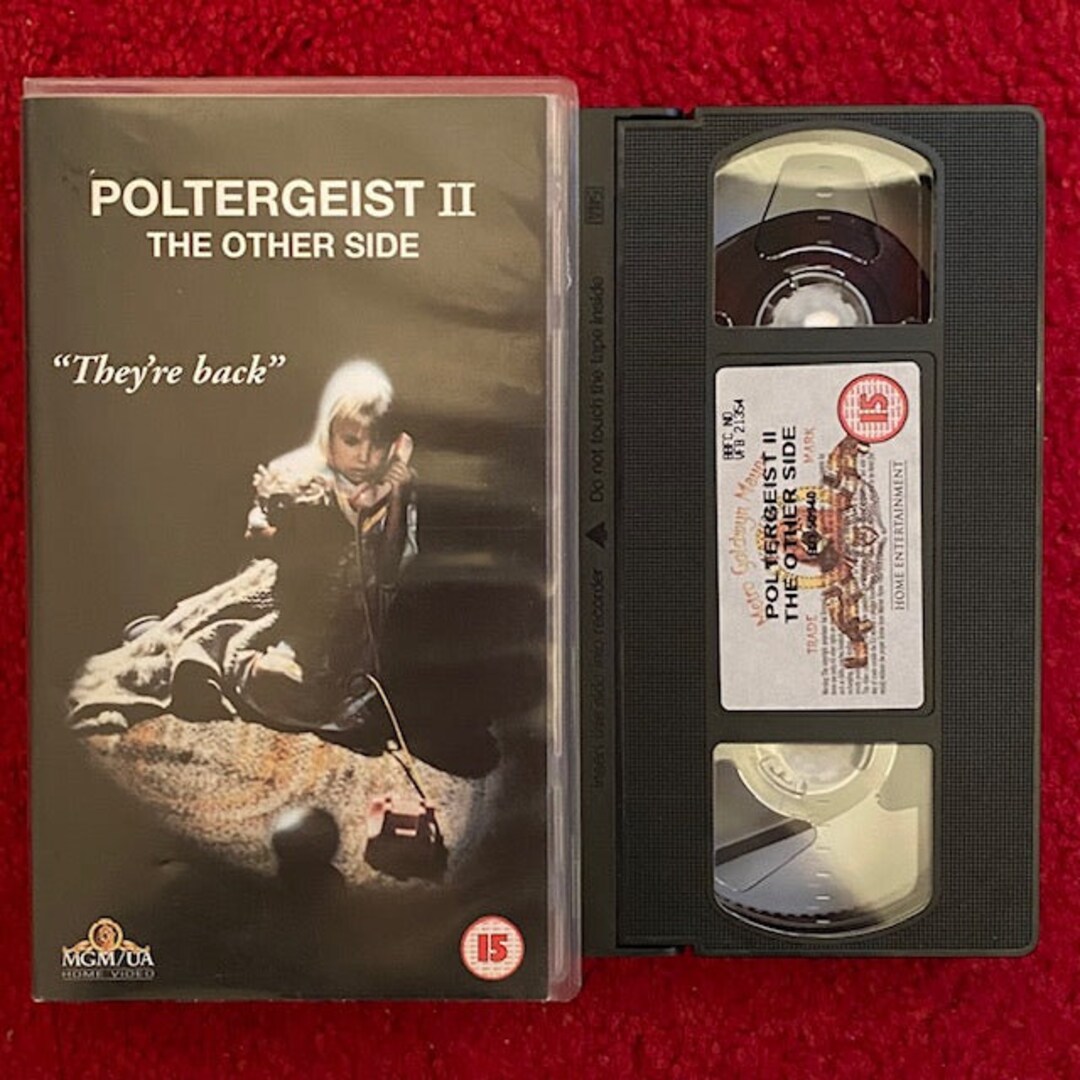 Poltergeist Ii: the Other Side VHS Video 1986 B050940 / Horror VHS ...
