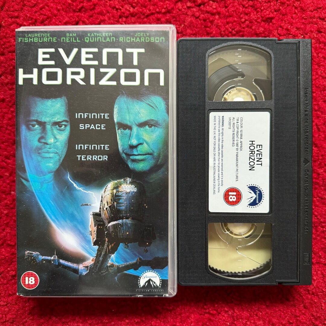 Event Horizon VHS Video 1997 Vhr4565 / Horror Video Tape / Horror Video ...