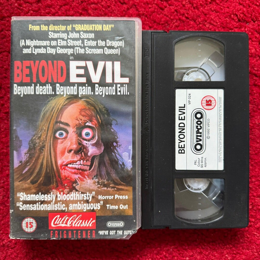 Beyond Evil VHS Video 1980 Vip024 / Horror Video Tape / Horror Video ...