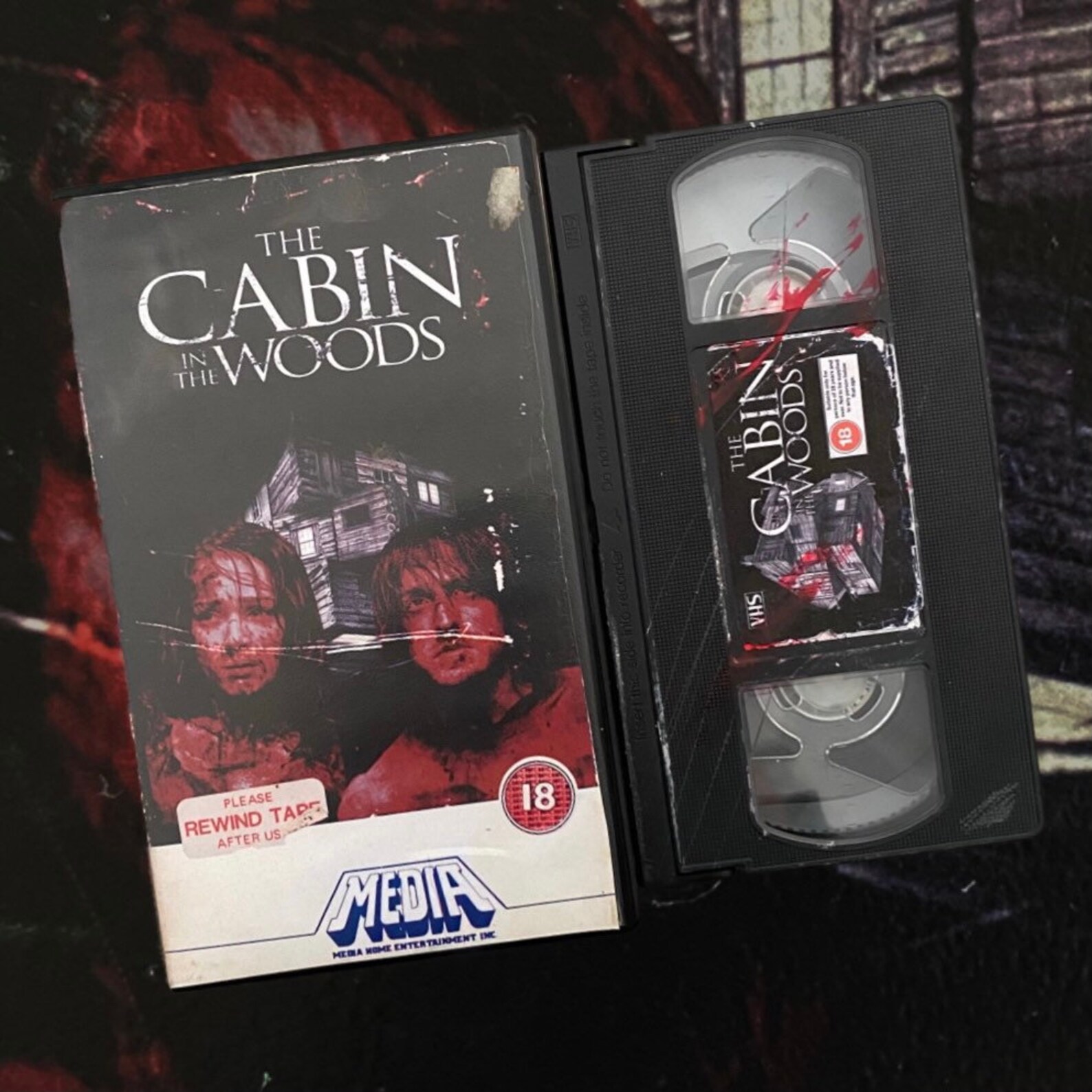 Buy Custom Horror VHS Video / Custom VHS Art / Horror VHS Videotape ...