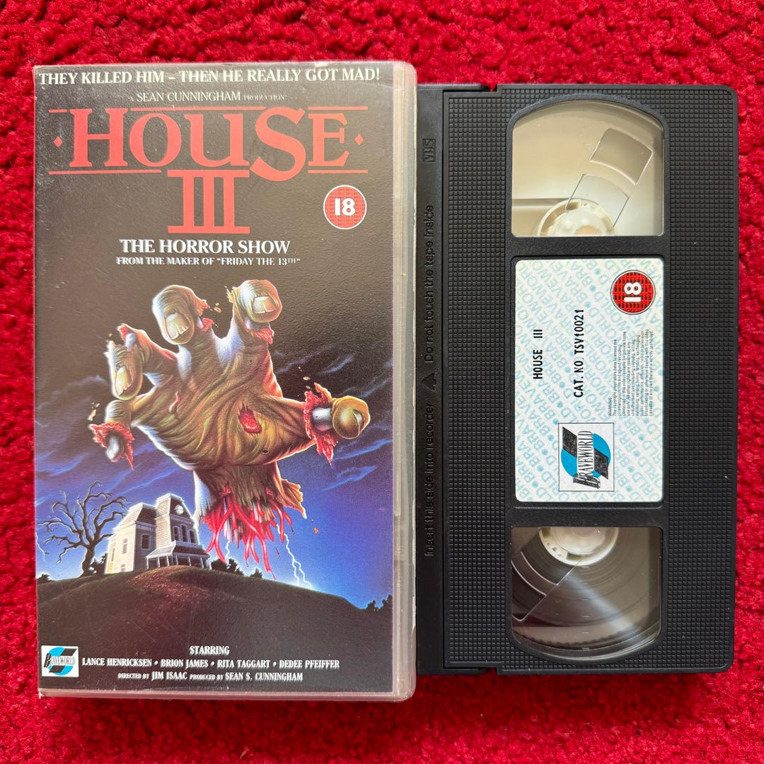 House III: the Horror Show VHS Video 1989 Tsv10021 / Horror VHS Video ...