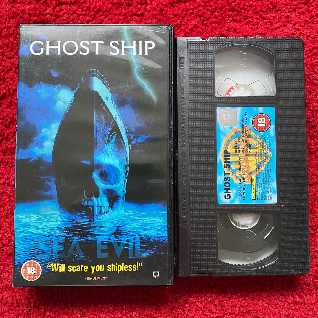Ghost Ship VHS Video 2002 Brand New & Sealed S023410 / Horror VHS Video ...
