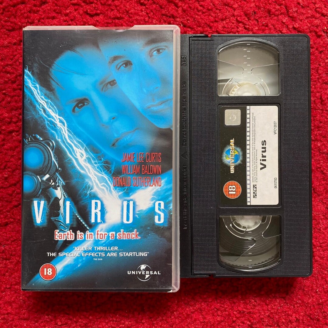Virus VHS Video 1999 615783 / Horror VHS Video Tape / Horror Video ...