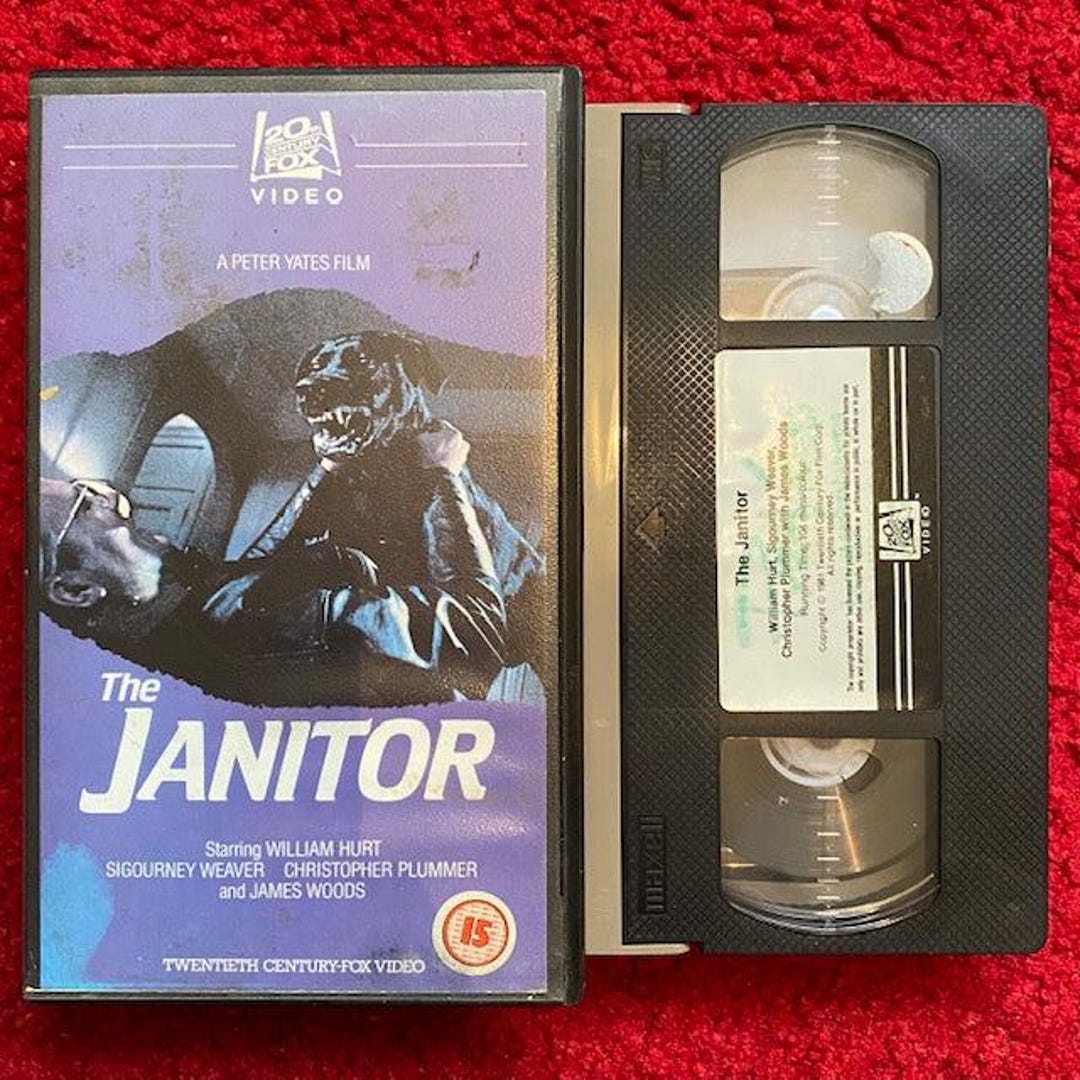 The Janitor VHS Video 1981 111650 / Horror VHS Video Tape / Horror ...