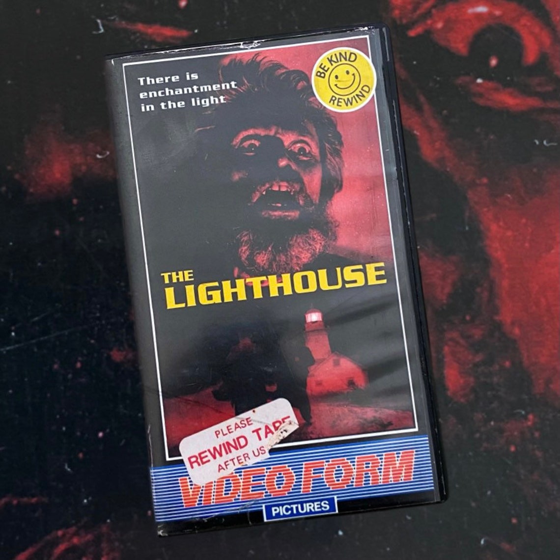 The Lighthouse VHS Prop Video / Robert Pattinson / Upcycled Videotape ...