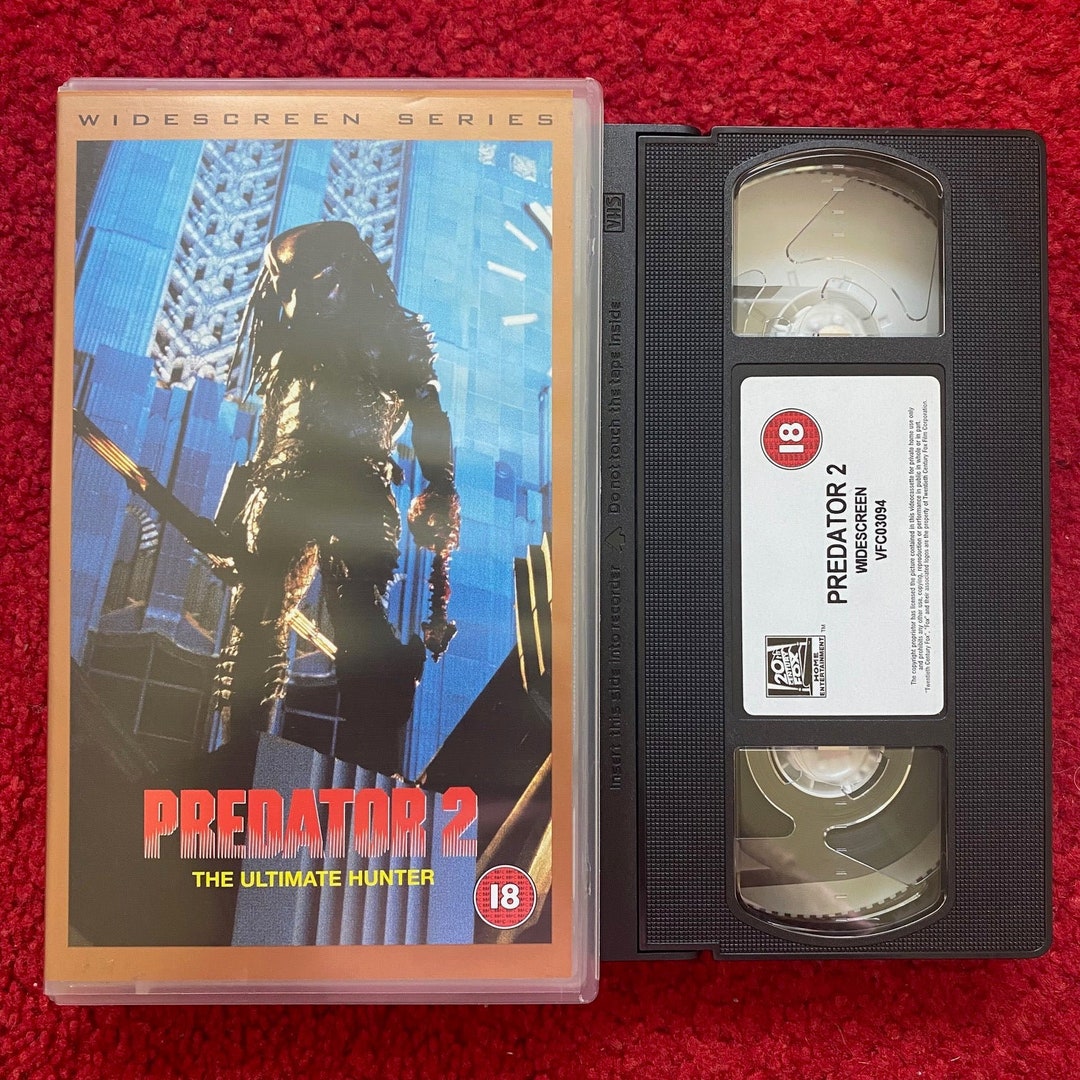 Predator 2 Vhs Video 1990 1853w - Etsy
