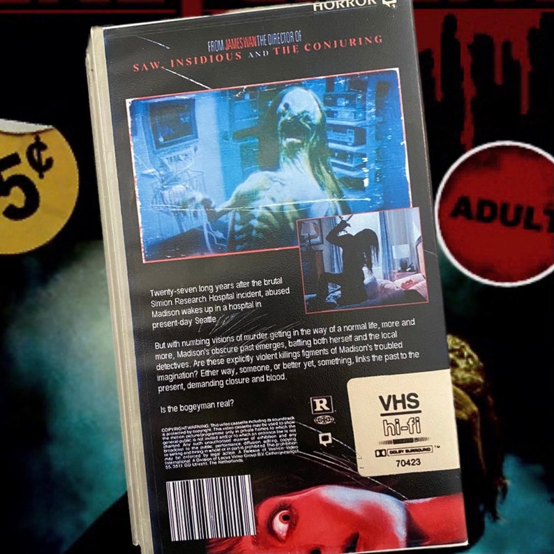 Custom Horror VHS Video / Custom VHS Art / Horror VHS Videotape ...
