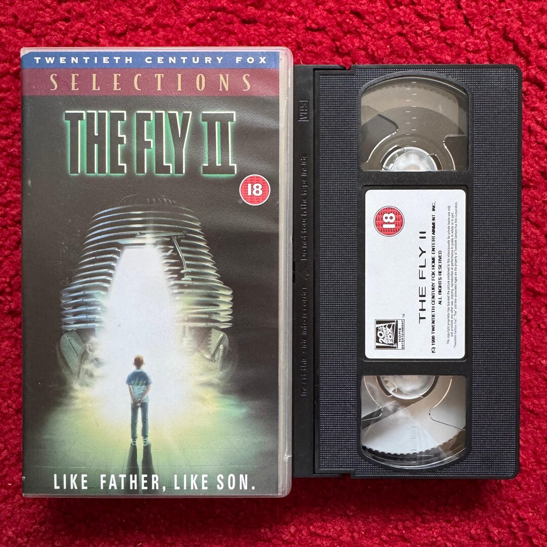 The Fly II VHS Video (1989) 1586bd / Horror Vhs Video Tape / Horror ...