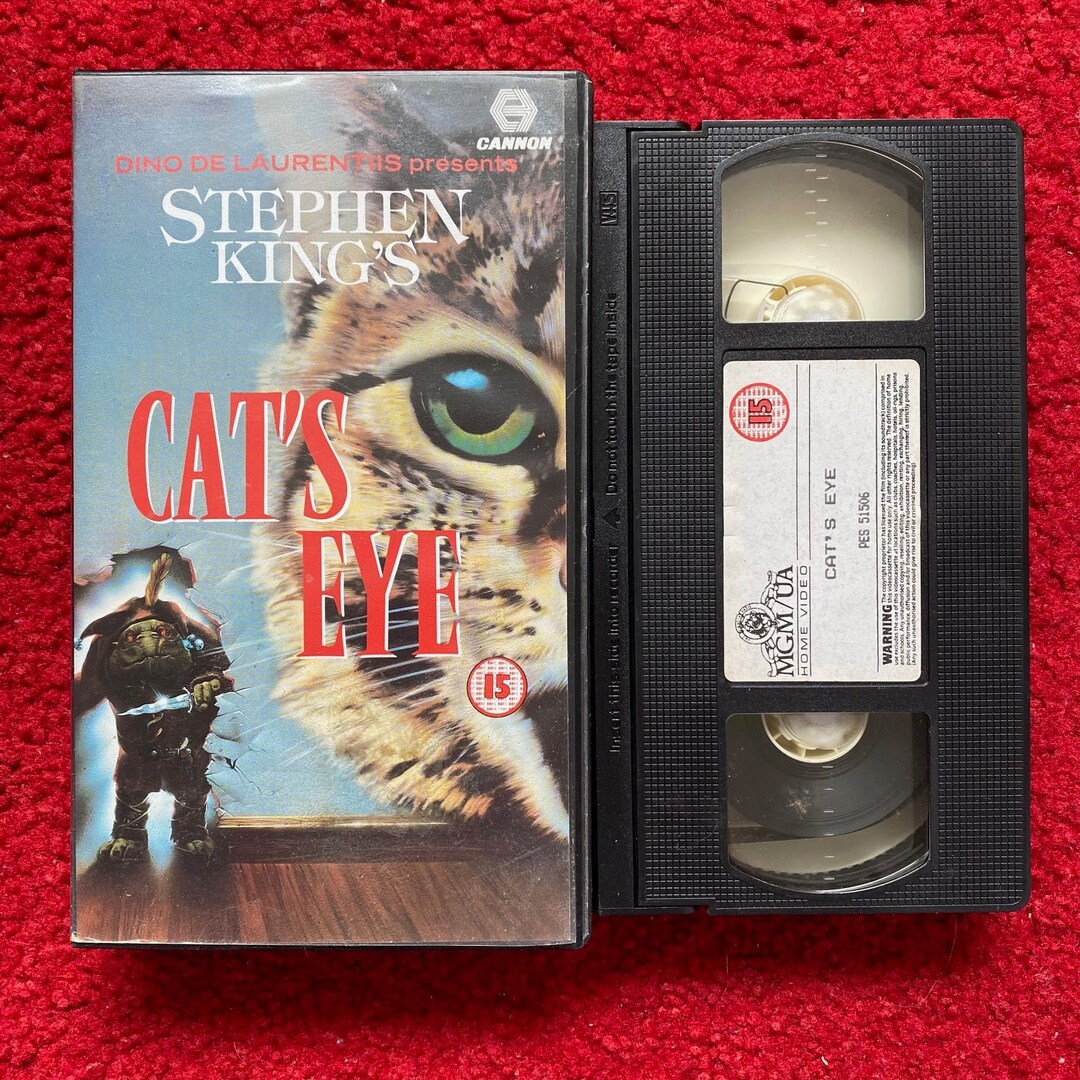 Cat's Eye VHS Video 1985 Pes51506 / Horror VHS Video Tape / Horror ...