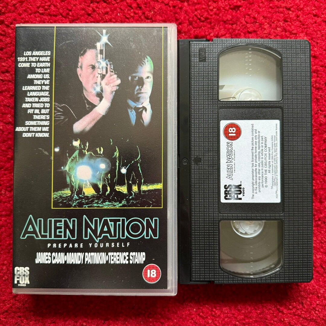 Alien Nation Vhs Video 1988 1585 - Etsy