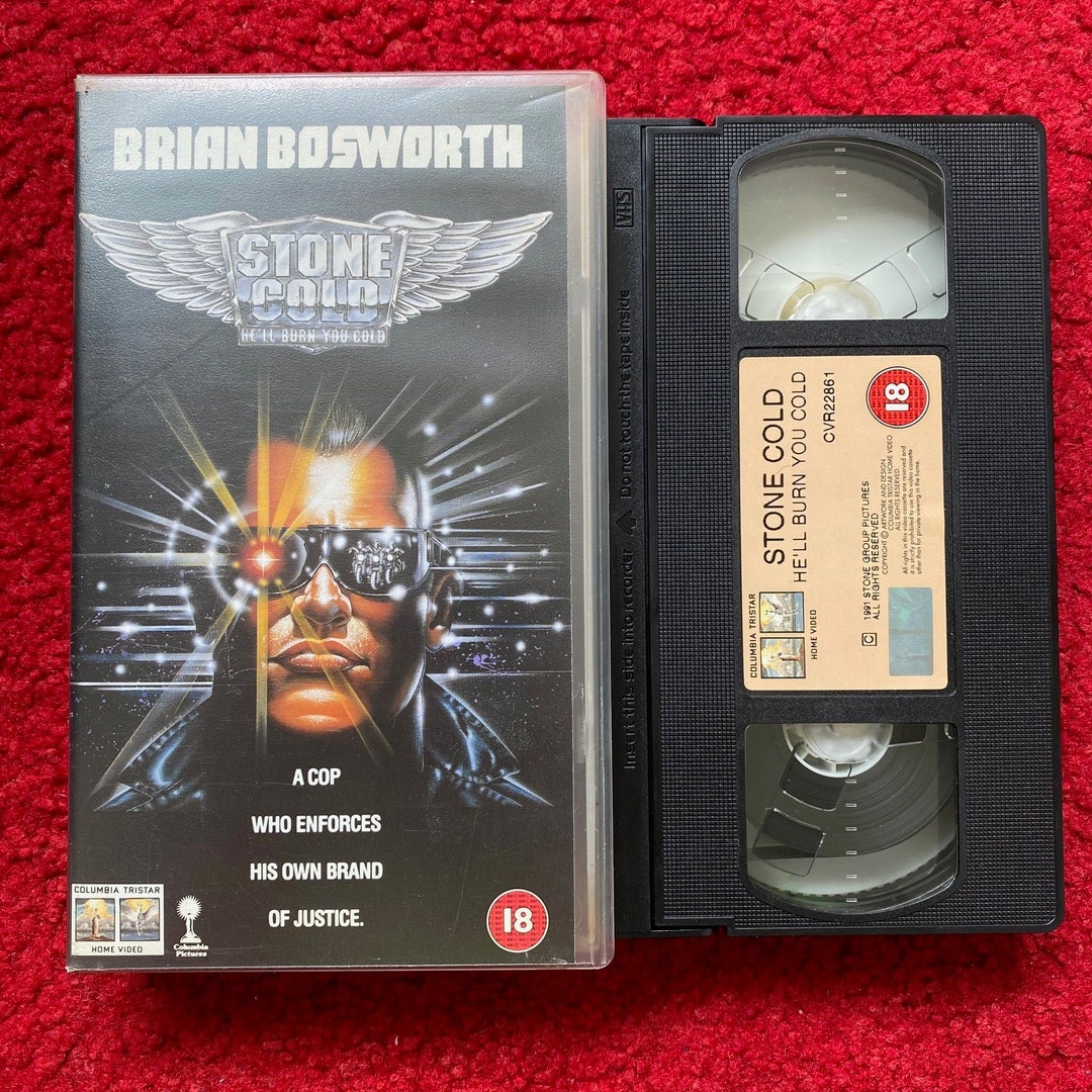 Stone Cold VHS Video 1991 Cvr22861 / VHS Video Tape / Video / Vintage ...