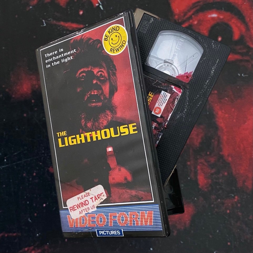 The Lighthouse VHS Prop Video / Robert Pattinson / Upcycled Videotape ...