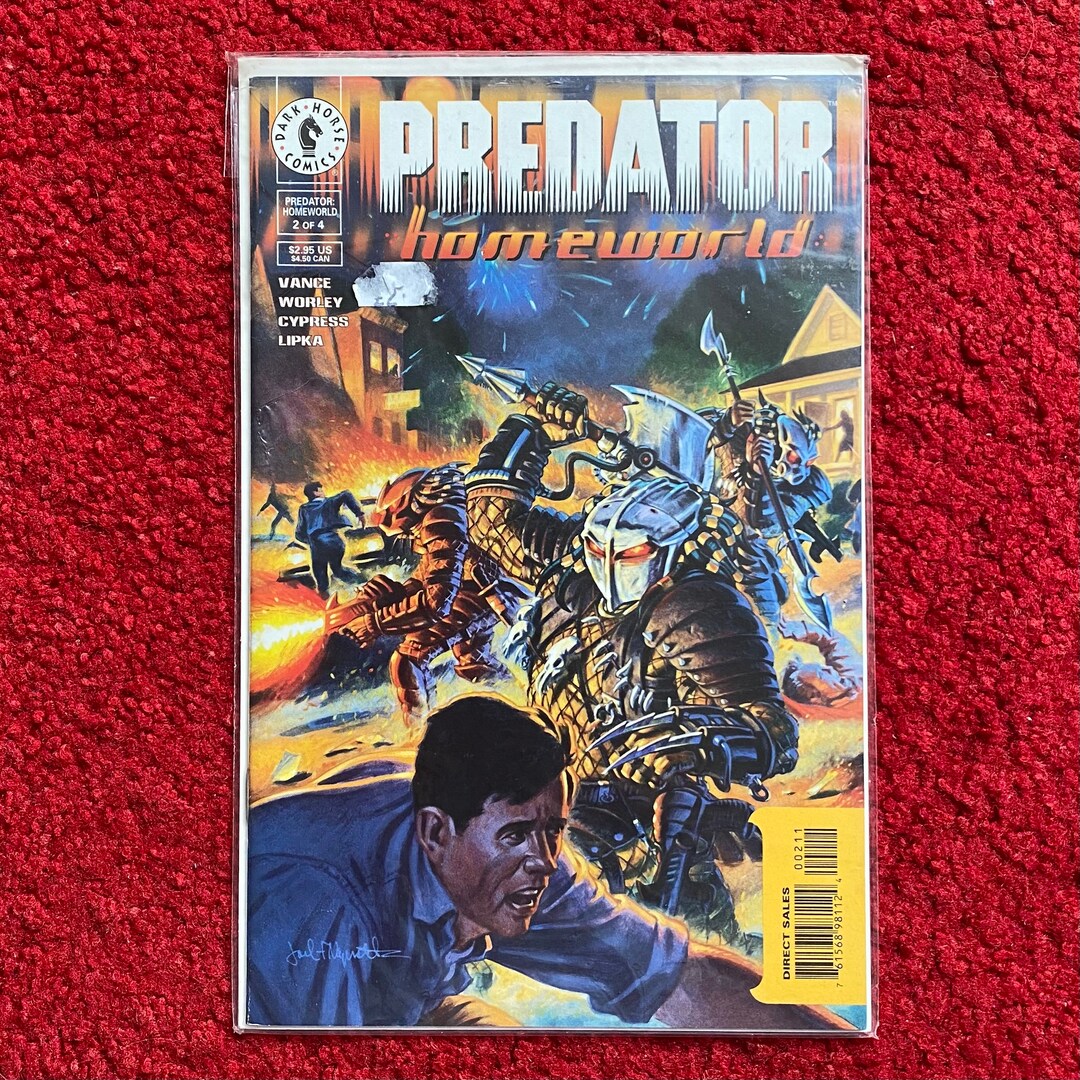 Predator Comic Book / Homeworld / Dark Horse Comics 2 of 4 / 1998 / Horror Magazine / Predator ...