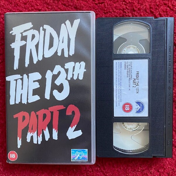 Friday the 13th vhs tapes - Etsy France