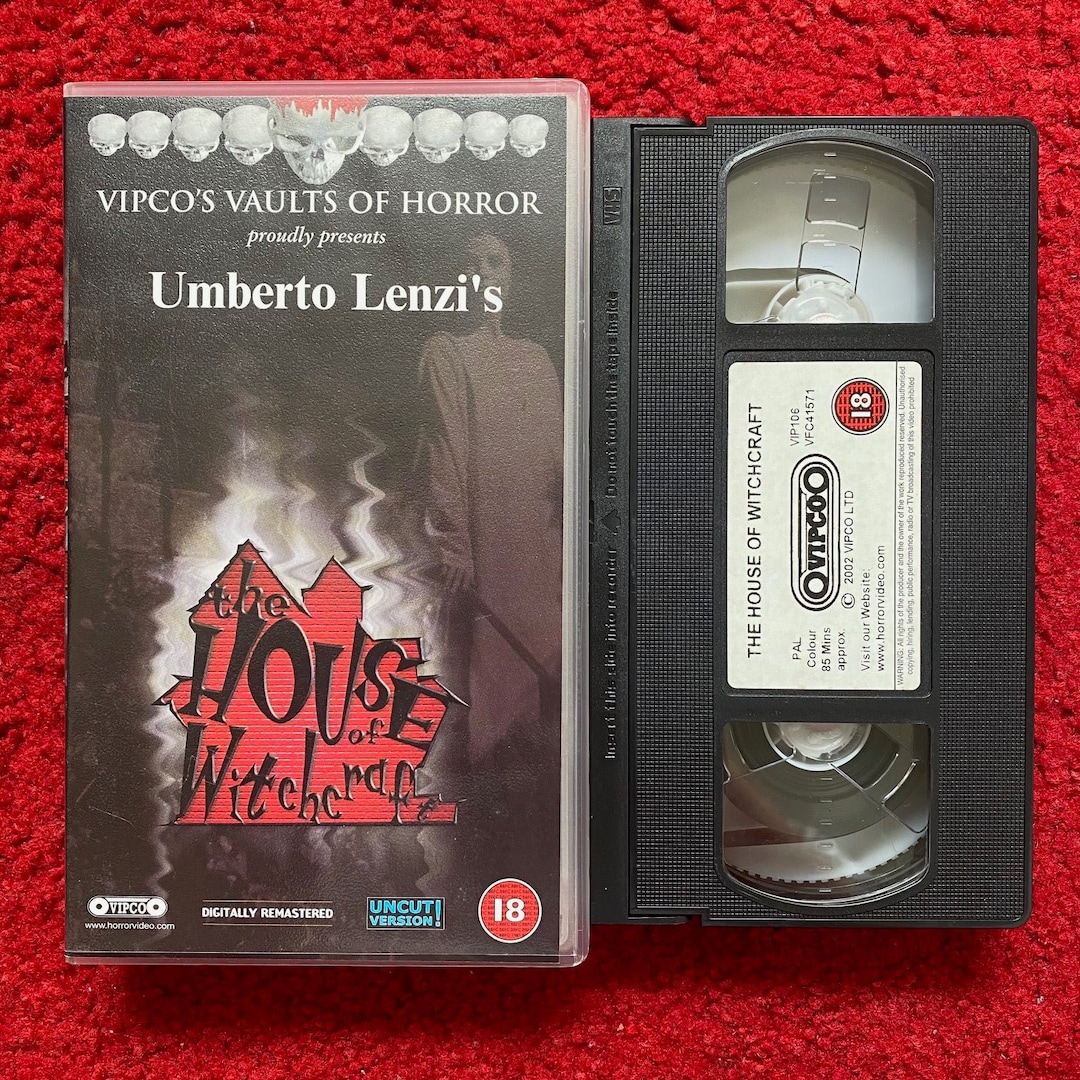 The House of Witchcraft VHS Video 1989 Vip106 / Horror VHS Video Tape ...