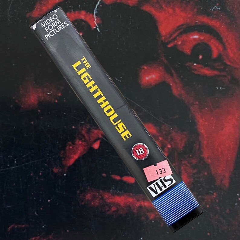 The Lighthouse VHS Prop Video / Robert Pattinson / Upcycled Videotape ...