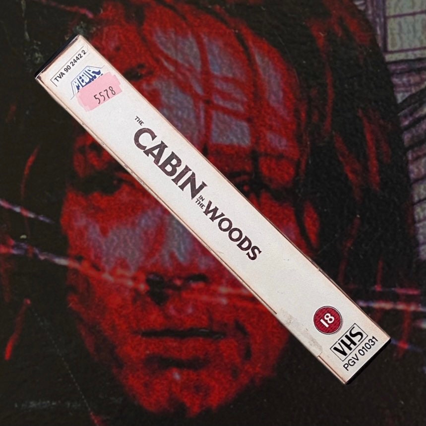 The Cabin in the Woods VHS Prop Video /chris Hemsworth / Upcycled ...