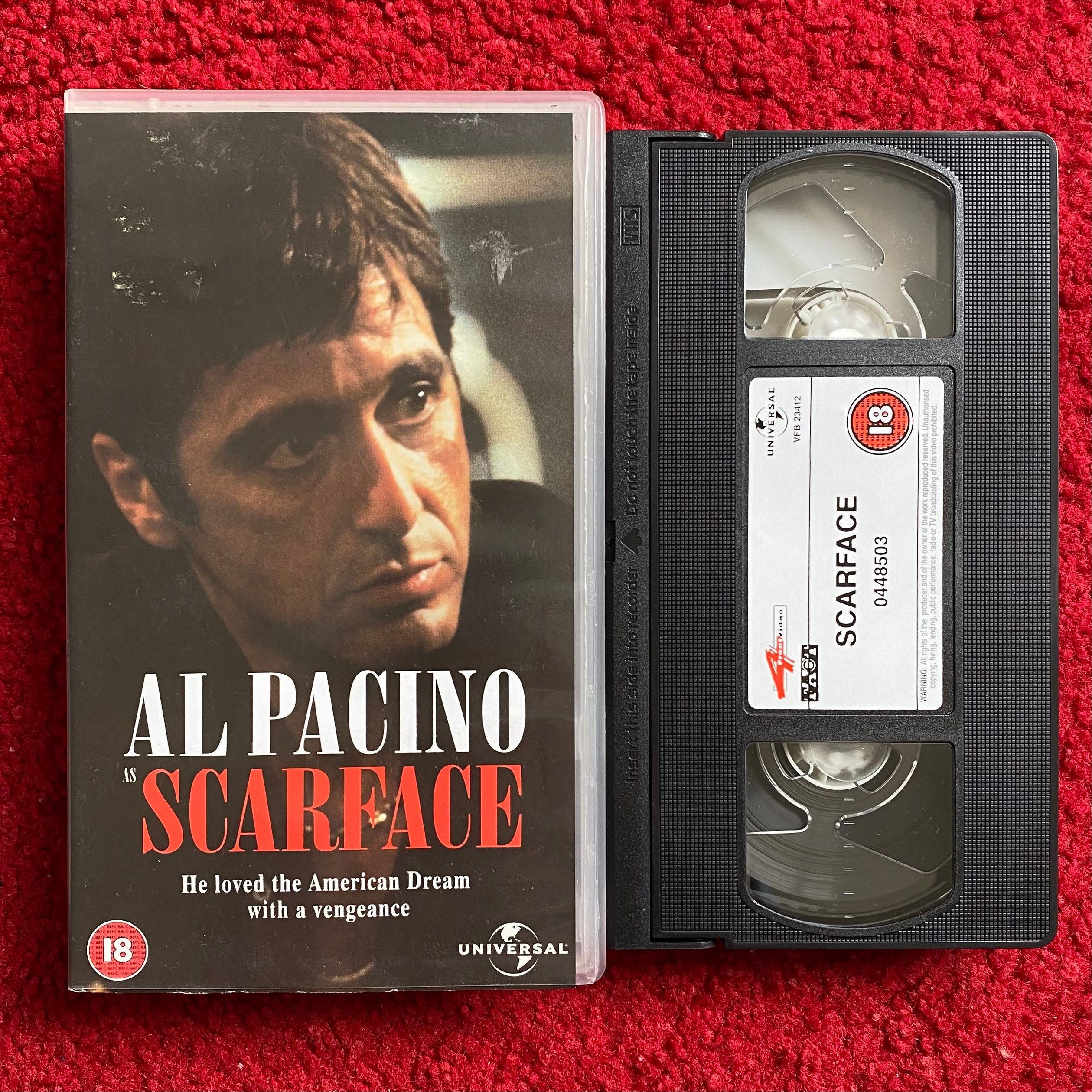 Crime VHS Videos / Leon/ Scarface / Falling Down / Lock Stock - Etsy