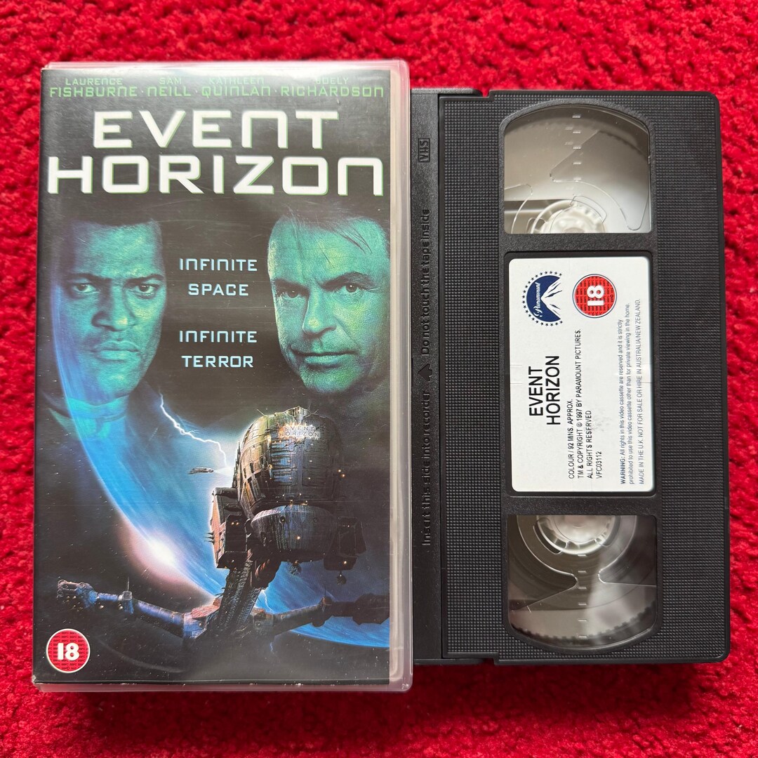 Event Horizon VHS Video (1997) Brp0103 / Horror Video Tape / Horror ...