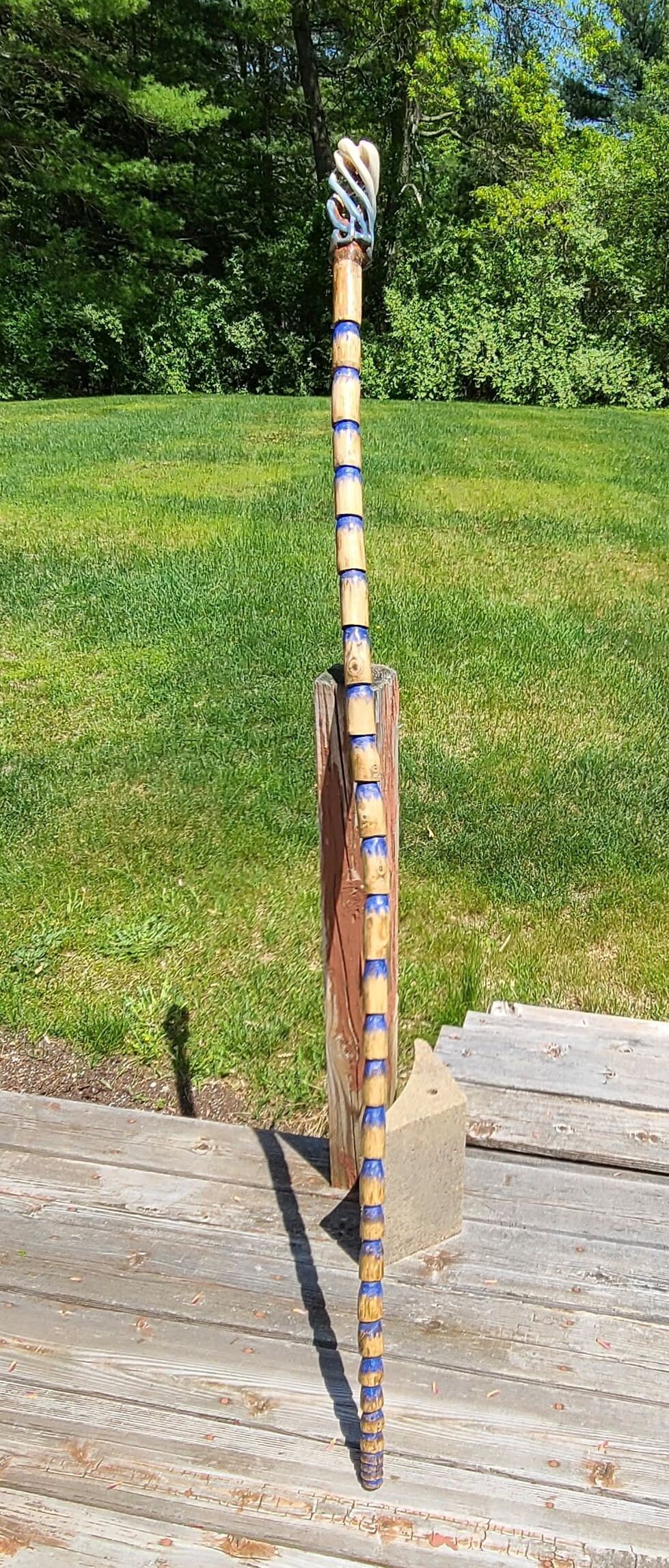 Cyclone Wizard Staff - Etsy