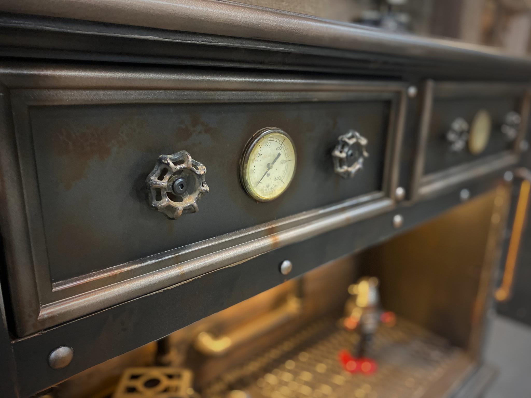 Update SOLD!! Steampunk Console Industrial Furniture - Etsy