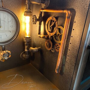 Steampunk Industrial TV Console Steampunk Furniture - Etsy