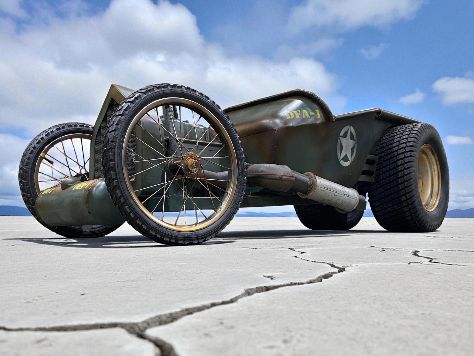 Update: SOLD! From Junk to Yard Art, DFA-1 Rat Rod - Etsy