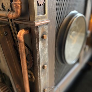 Steampunk Industrial TV Console Steampunk Furniture - Etsy