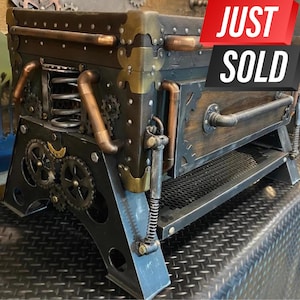 Update: SOLD!! New Trunk Coming SOON!! Industrial Furniture Steampunk ...