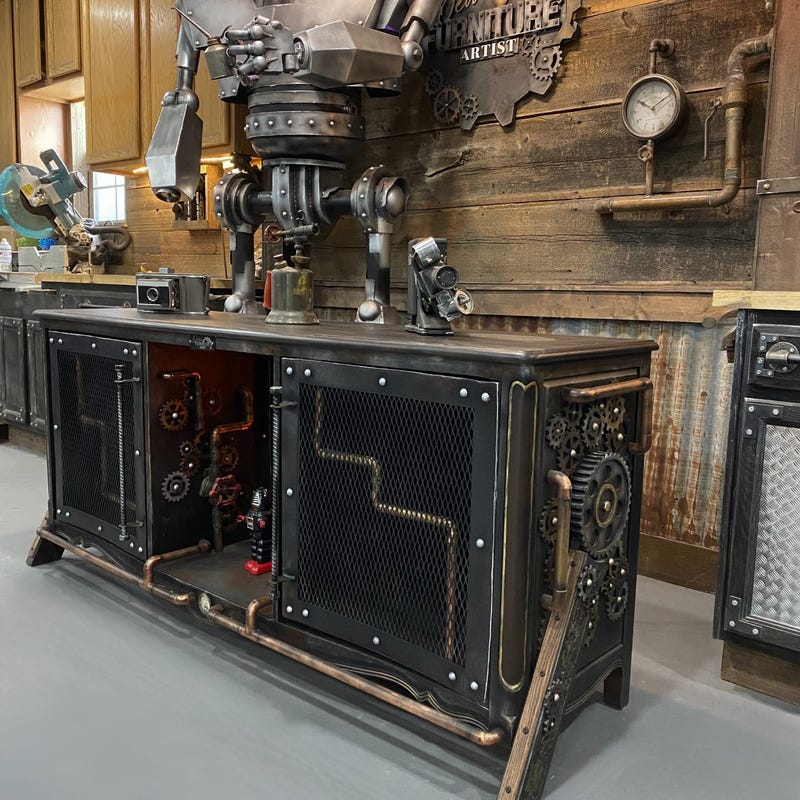 Steampunk Furniture - Etsy
