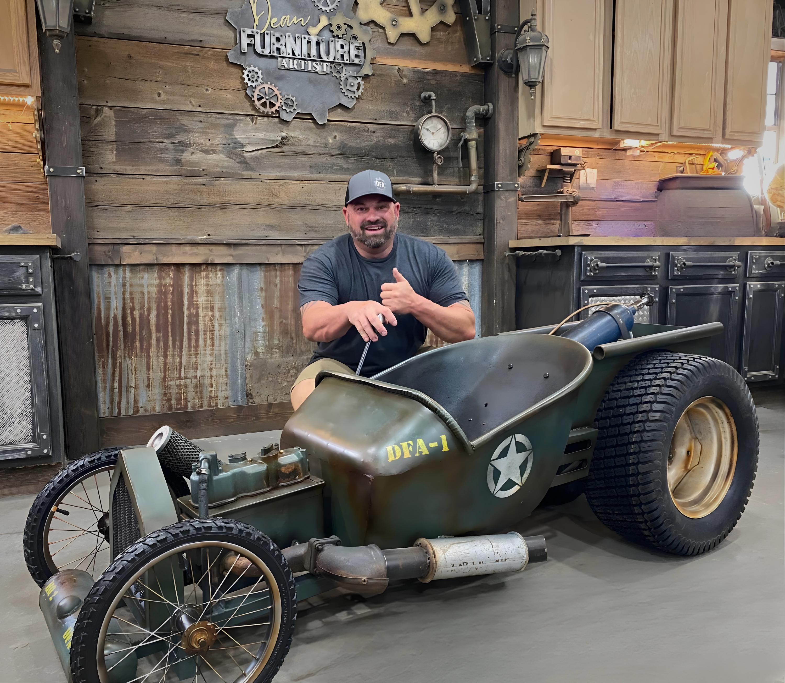 Update: SOLD! From Junk to Yard Art, DFA-1 Rat Rod - Etsy