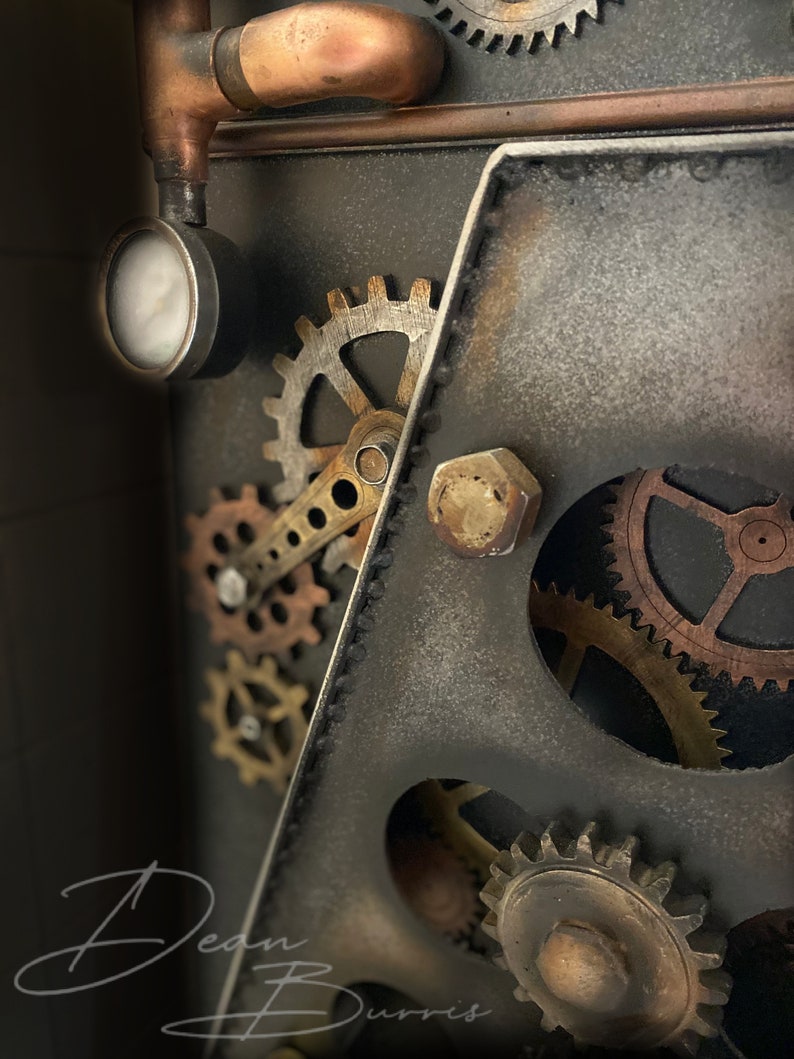 Steampunk Industrial TV Console Steampunk Furniture - Etsy