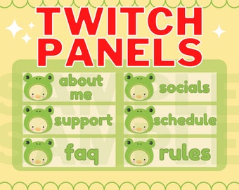 Duck Twitch Panels - Etsy