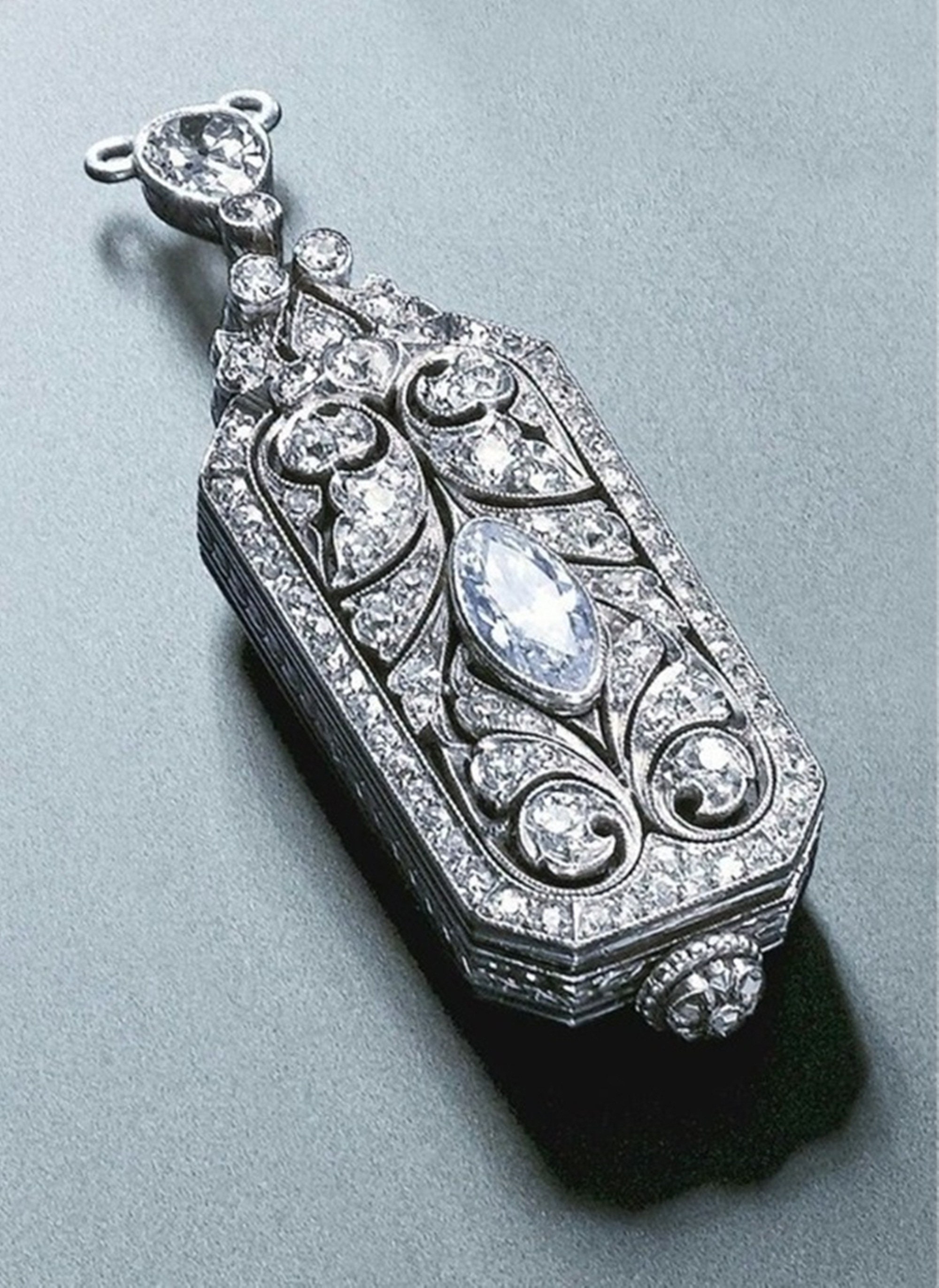 Openable Antique Locket Pendant Circa 1910's Art Deco - Etsy