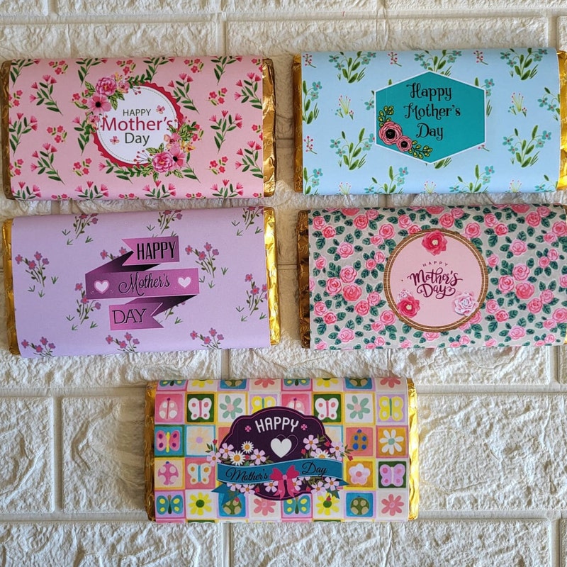Mothers Day Candy Bar Wrappers - Etsy