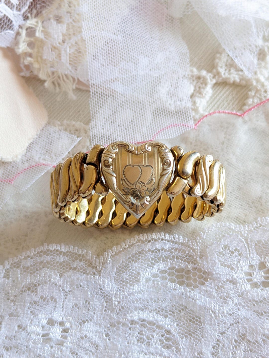 Vintage Sweetheart Expansion Bracelet - Etsy