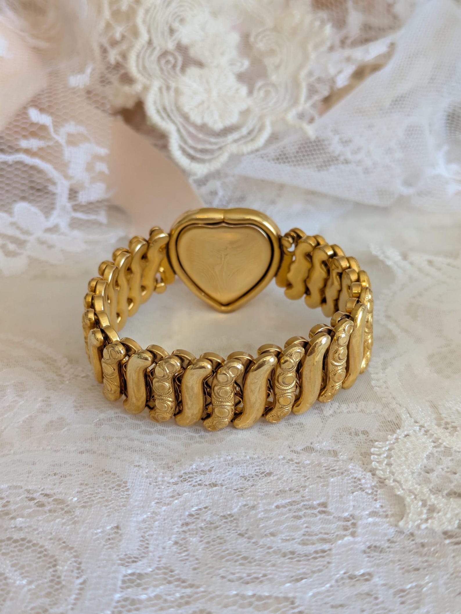 Vintage Sweetheart Expansion Bracelet - Etsy