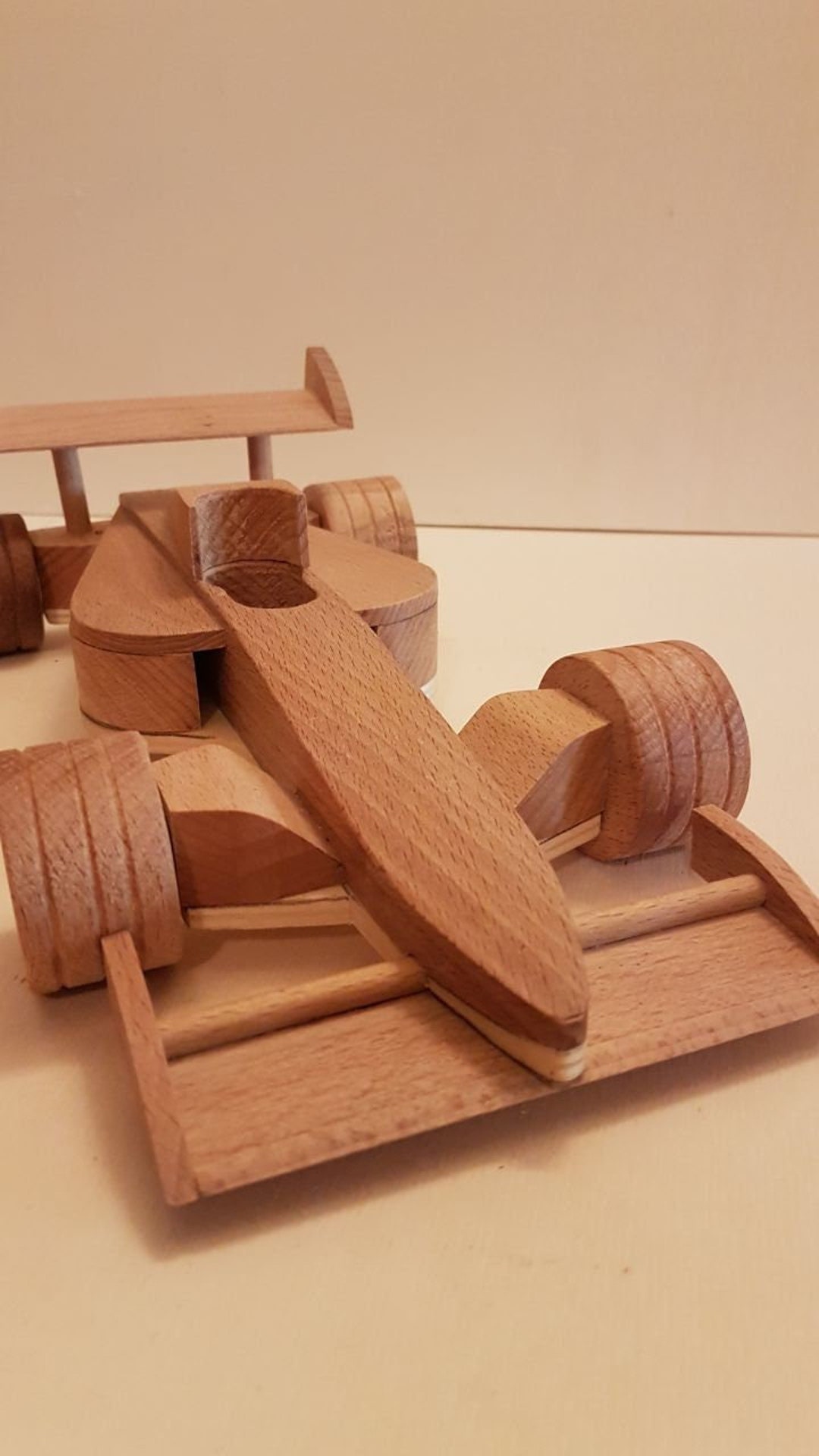 Handmade Formula 1 Car Racing Car Made of Wood as a Children's Toy for ...