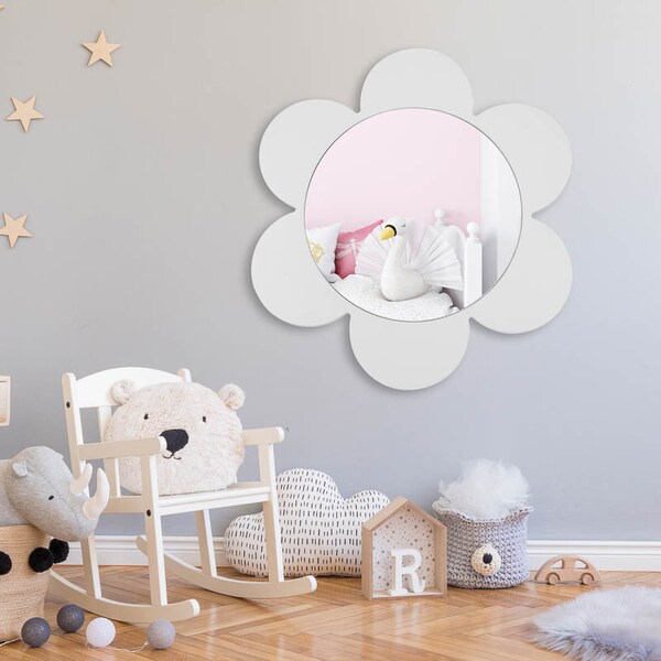 Flower Mirror - Etsy