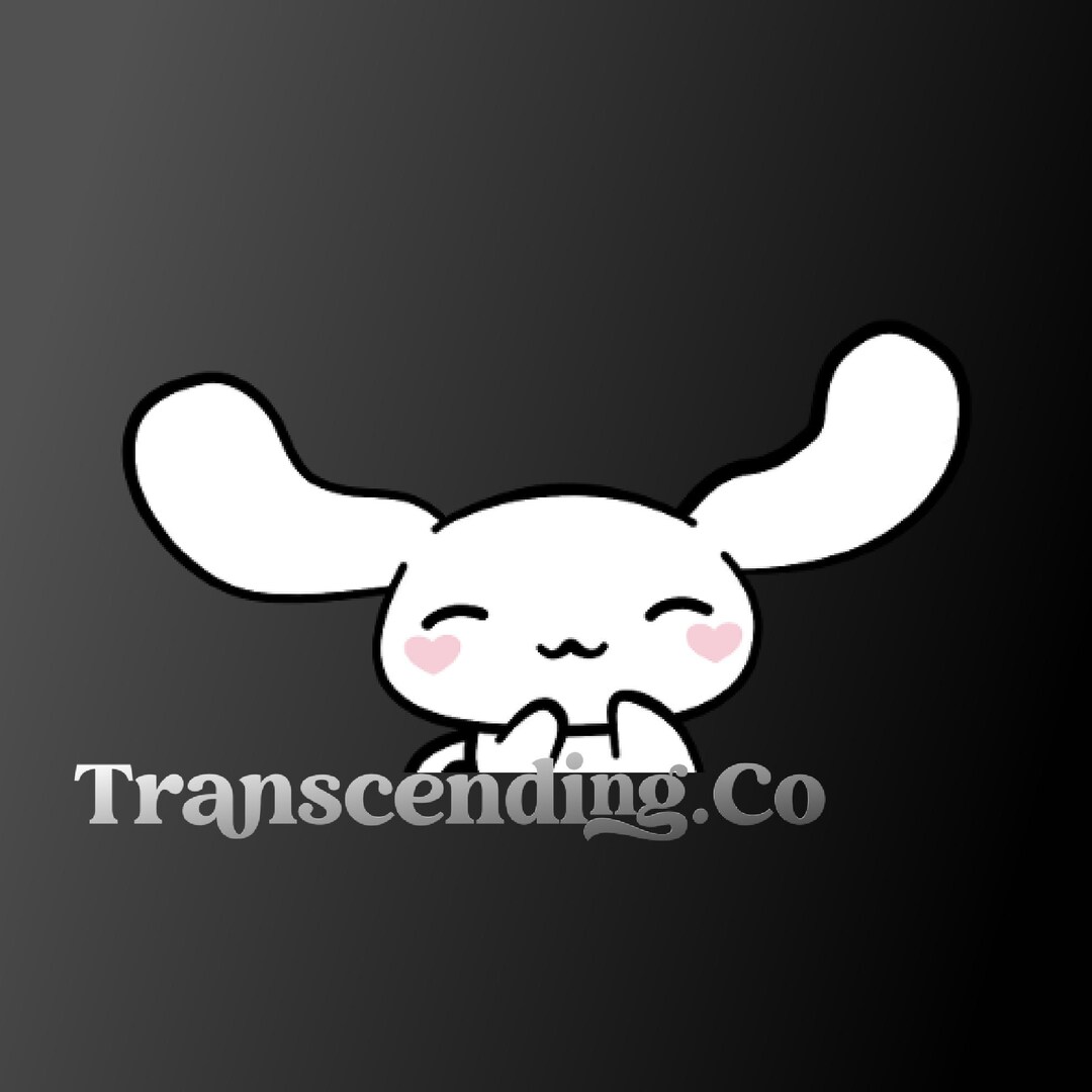 Cinnamon Peeker Decal /bumper Sticker Waterproof Hello Kitty - Etsy