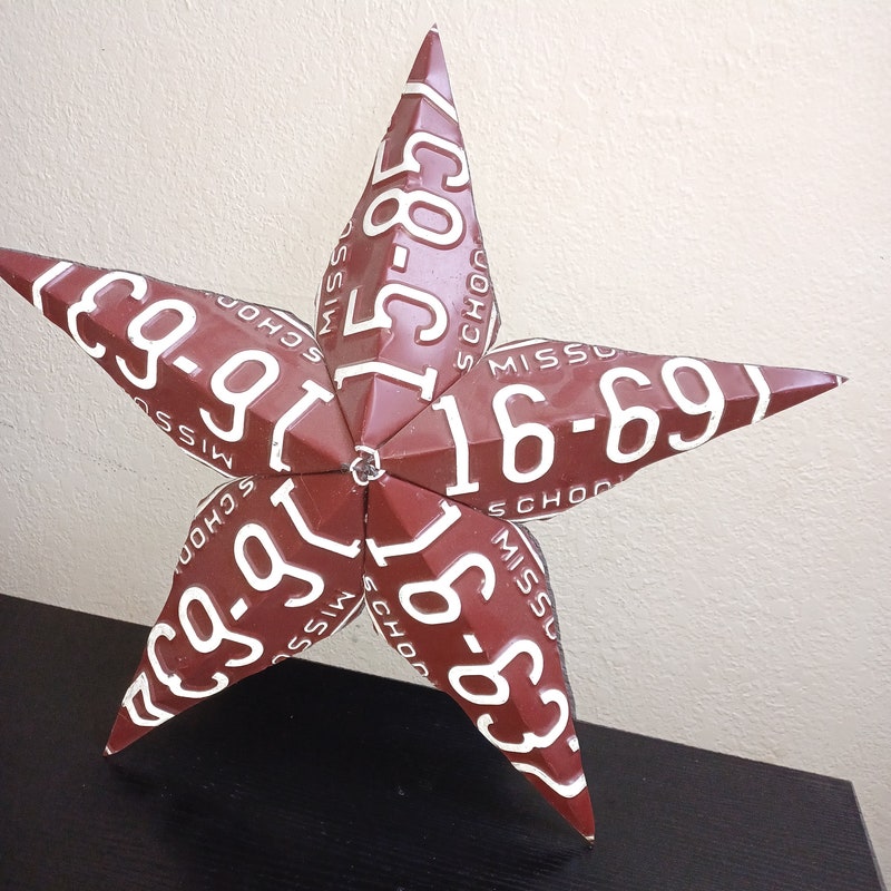 License Plate Star - Etsy