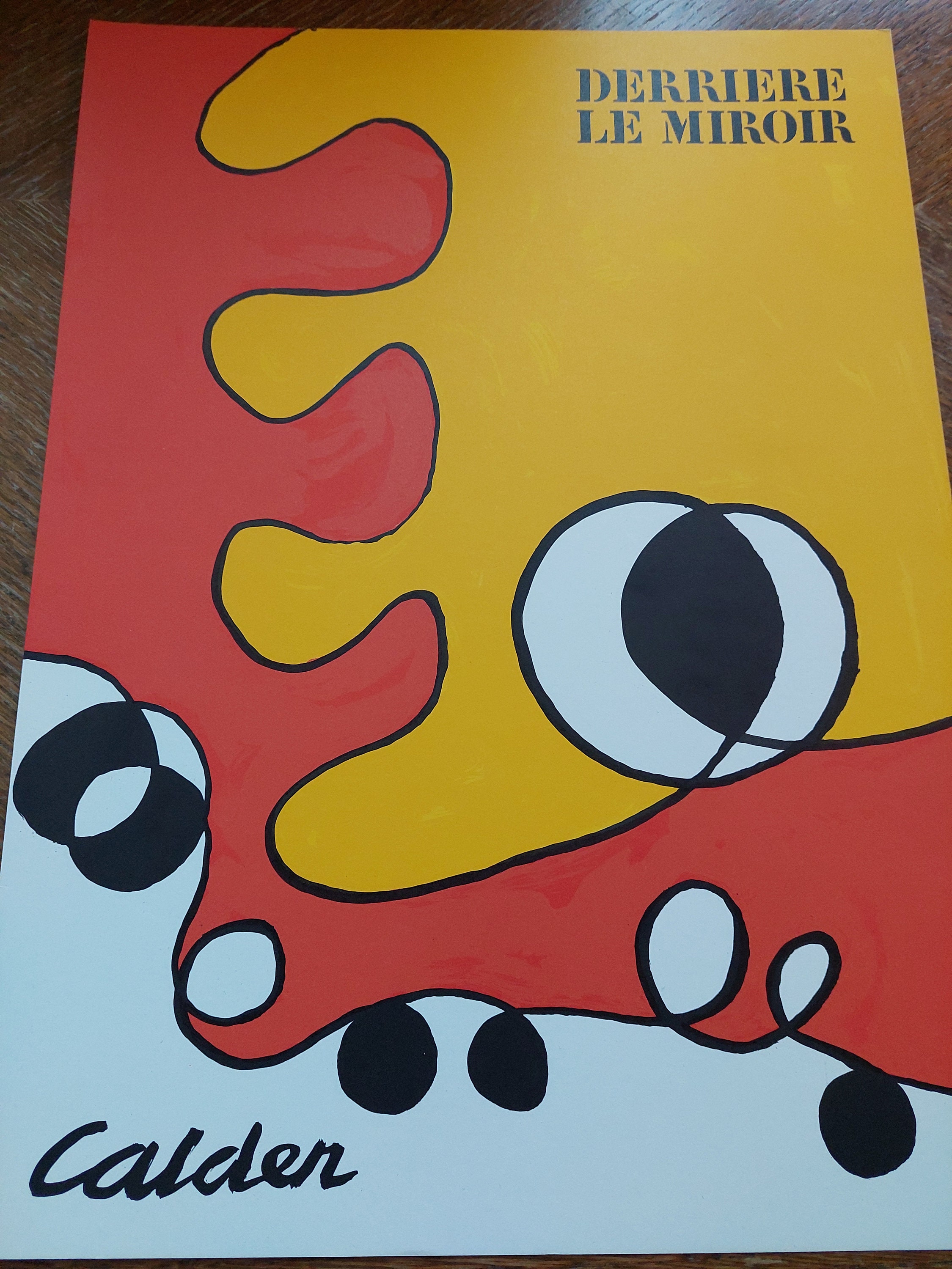 Alexander CALDER Original Lithograph, 1968 / Original Print by Calder ...