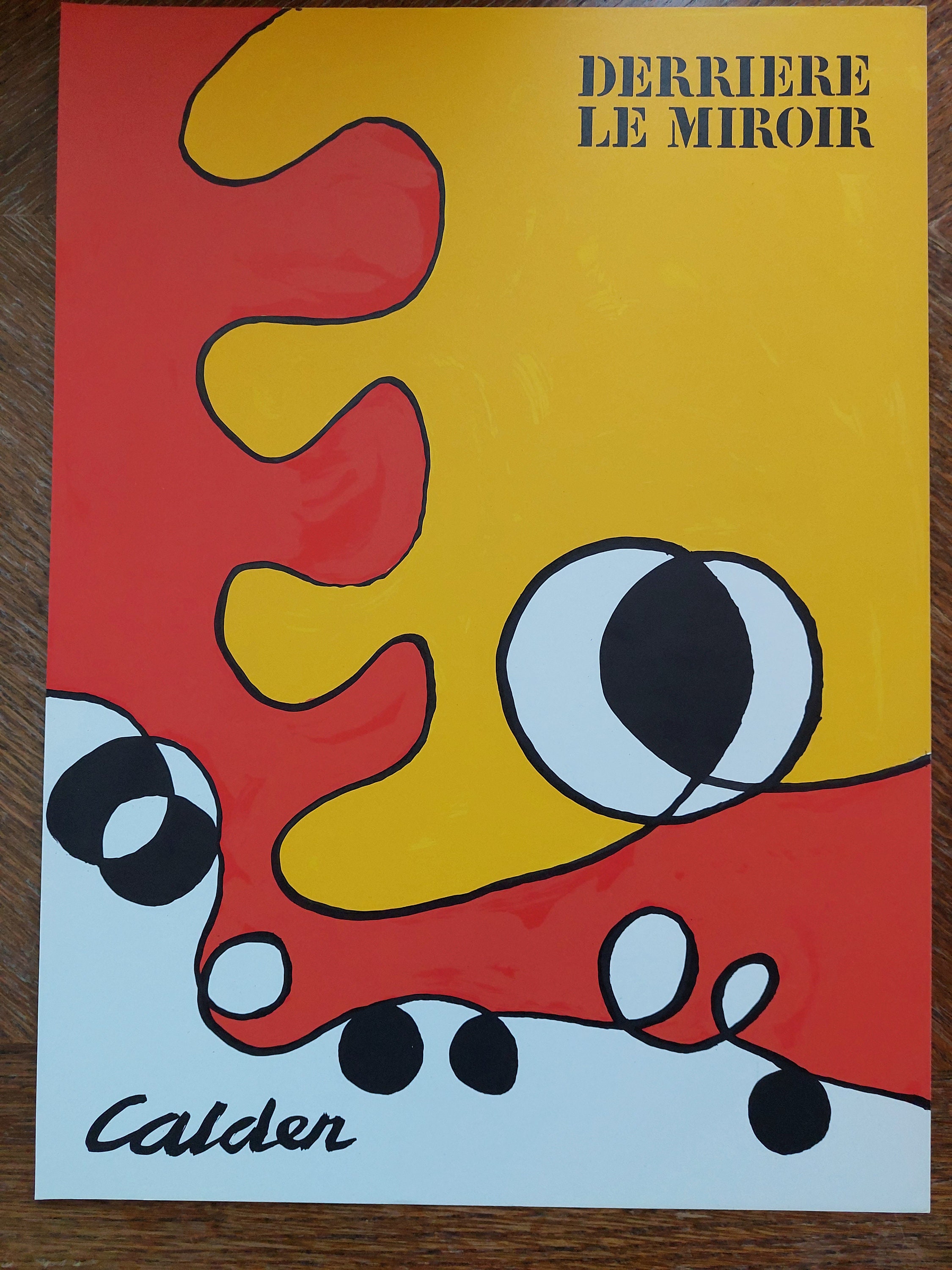 Alexander CALDER Original Lithograph, 1968 / Original Print by Calder ...