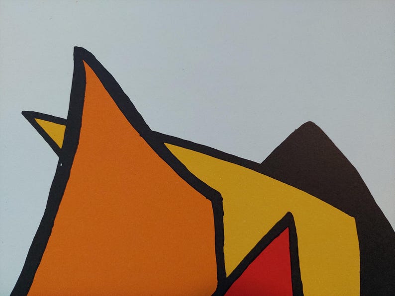 Alexander CALDER Original Lithograph stabile Iii, 1963 // Original ...