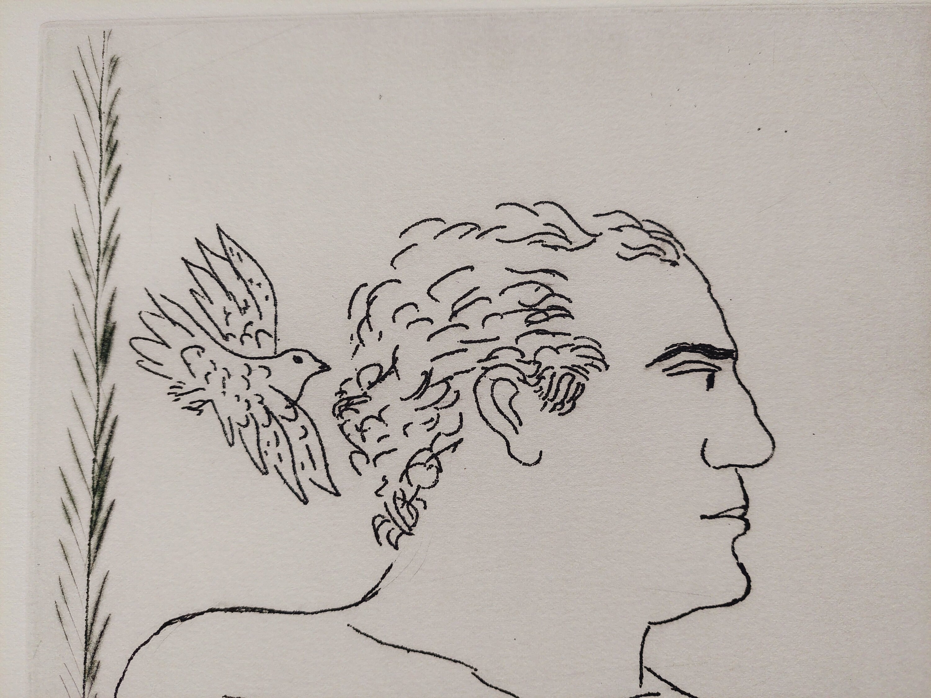 Alekos Fassianos. Original Signed Engraving, 1990 - Etsy