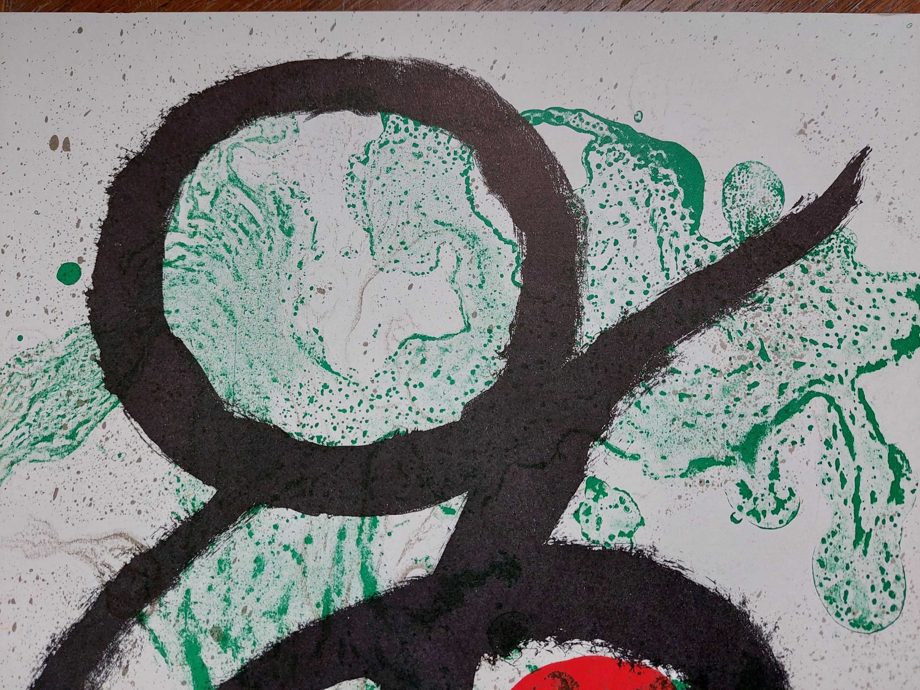 Joan MIRO Original Lithography danse Barbare, 1963 // Original Print by ...