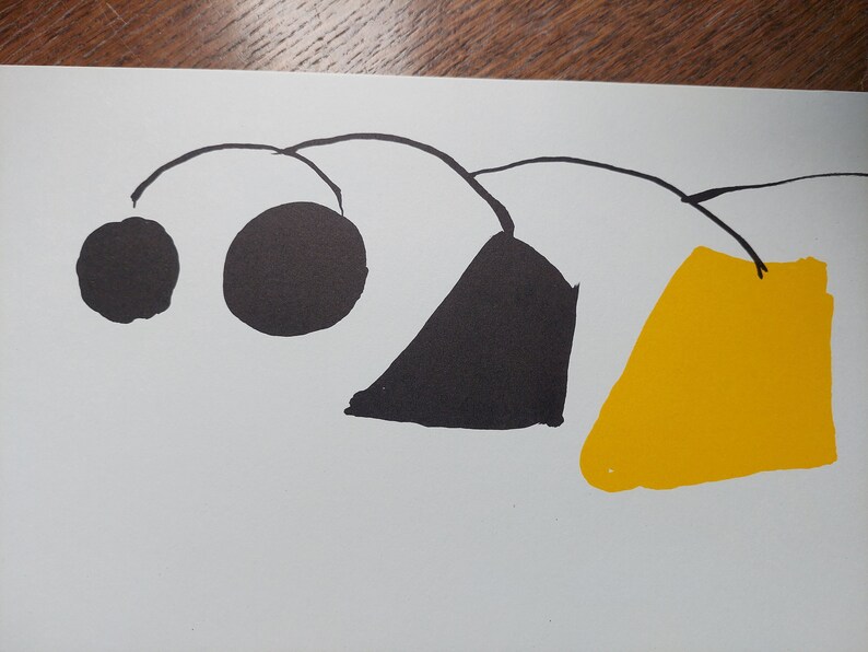 Alexander Calder Original Lithograph mask - Etsy