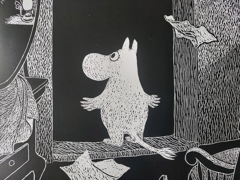 Tove JANSSON Exhibition Poster, Moomintroll , 2017 / Gothenburg Museum ...