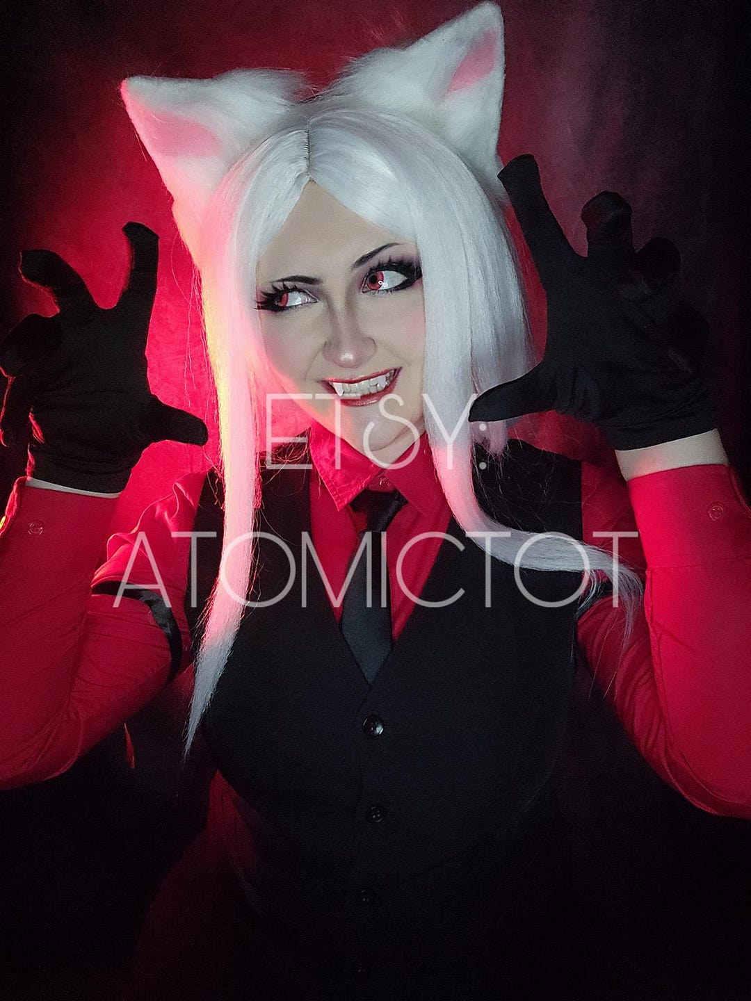 Helltaker Cerberus Cosplay Print 2 - Etsy