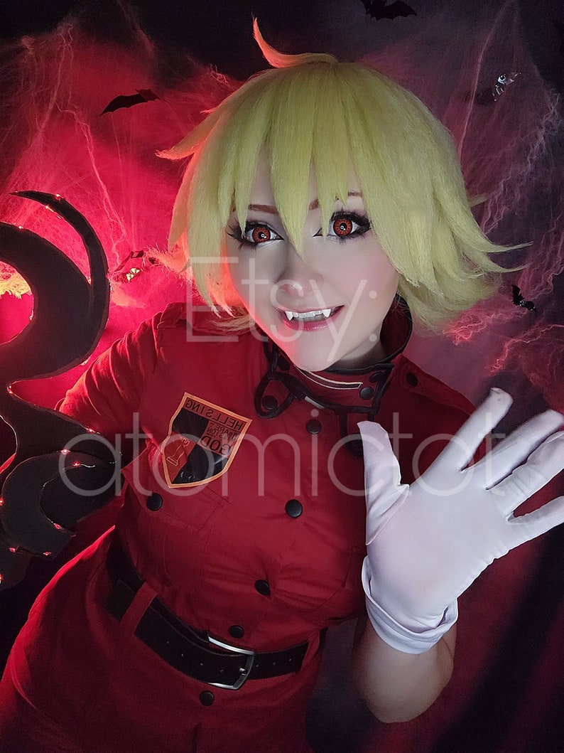 Seras Victoria Hellsing Anime Cosplay Print 3 - Etsy